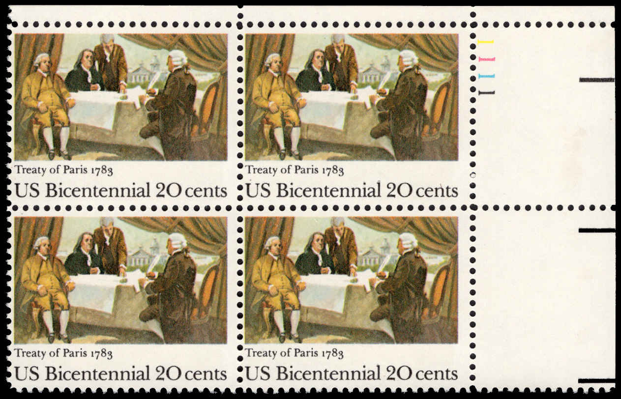 The Signing Of Treaty Of Paris