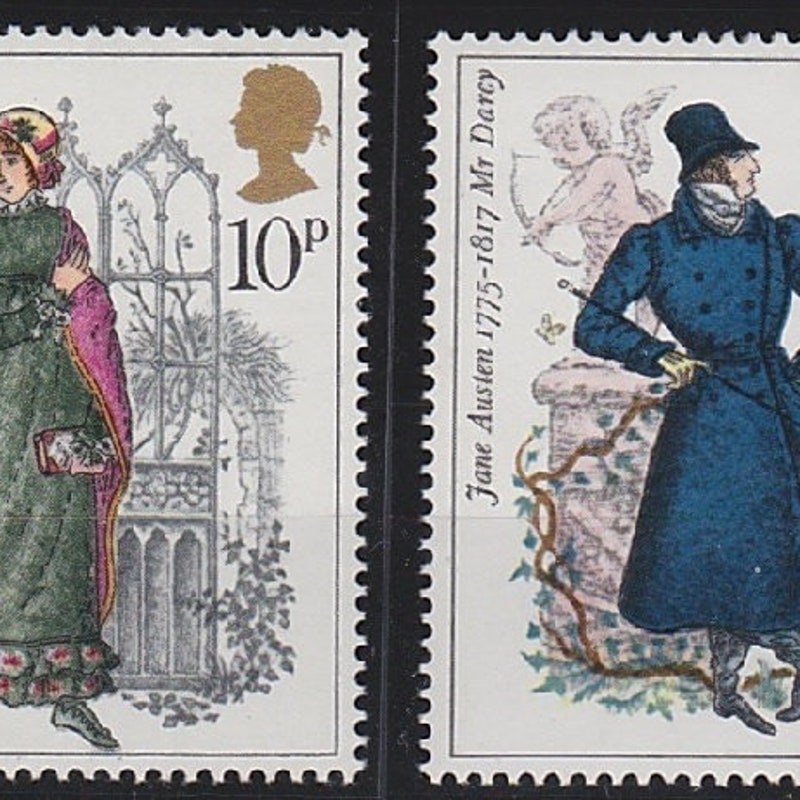 Jane Austen Stamp - Etsy