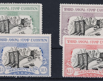 Brooklyn Bridge Stamps - Etsy