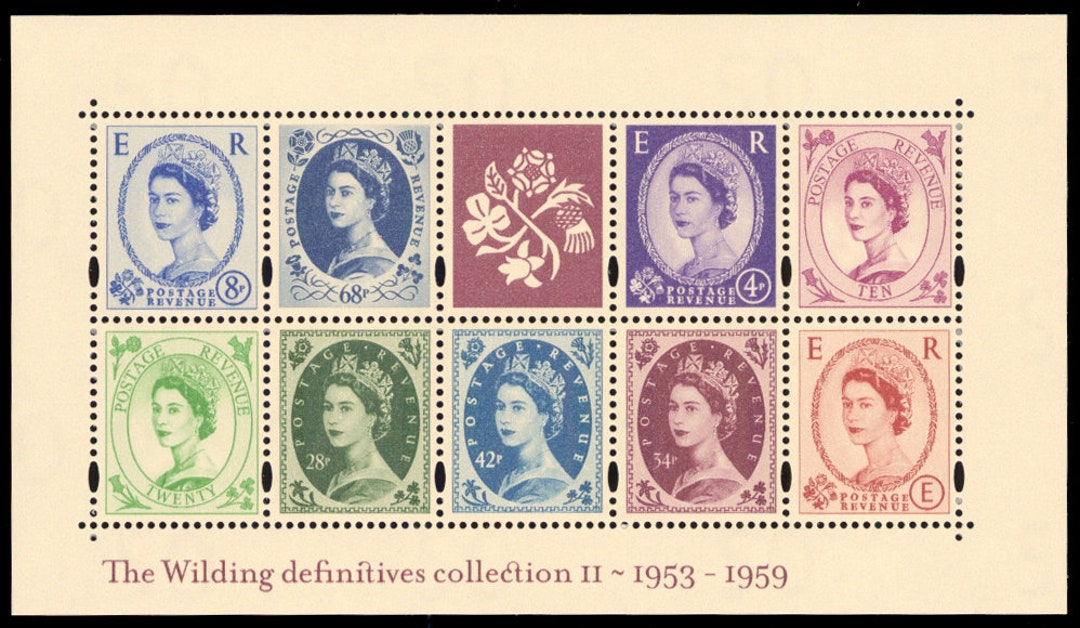 Great Britain 2003 Queen Elizabeth II Souvenir Sheet of 10 Postage ...