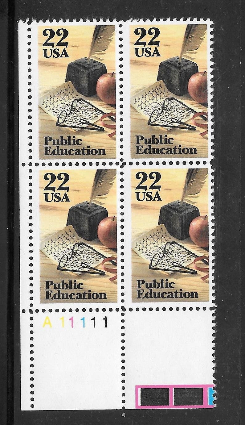 Public Education 22 Cent Stamp