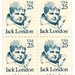 US 1988 Jack London Booklet of Six 25-cent Postage Stamps Mint Never ...