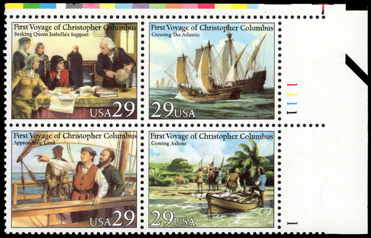 Christopher Columbus On His First Voyage