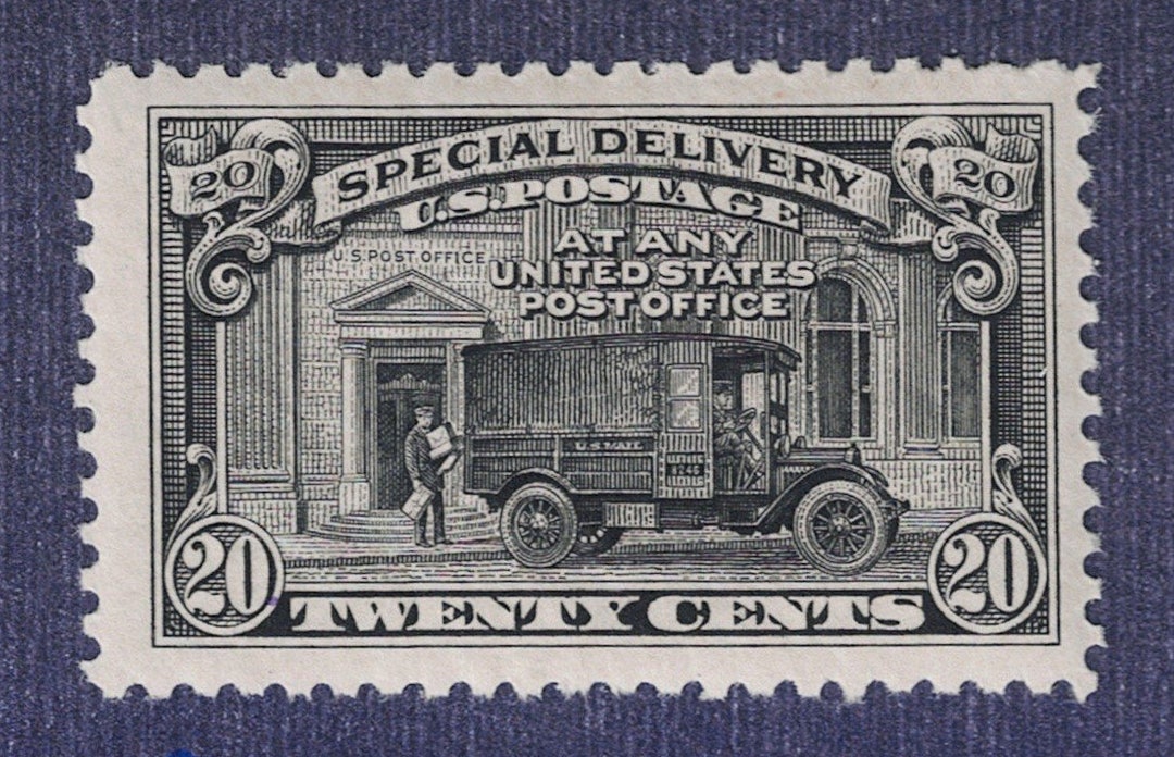 1925 Post Office Truck Special Delivery 20-cent United States Postage ...