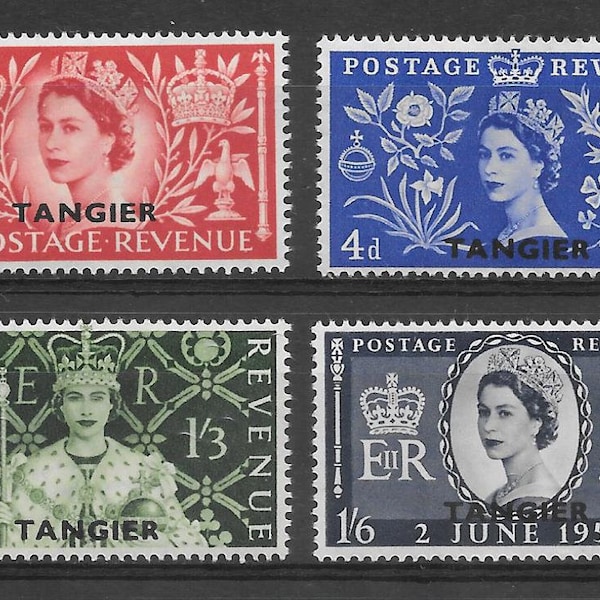 Queen Elizabeth Ii Coronation Stamps - Etsy