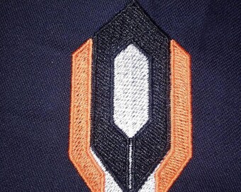 Mass Effect Renegade Logo Sew on Embroidered Patch - Etsy