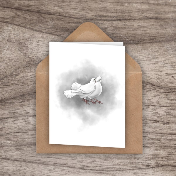 Dove Greeting Cards - Etsy