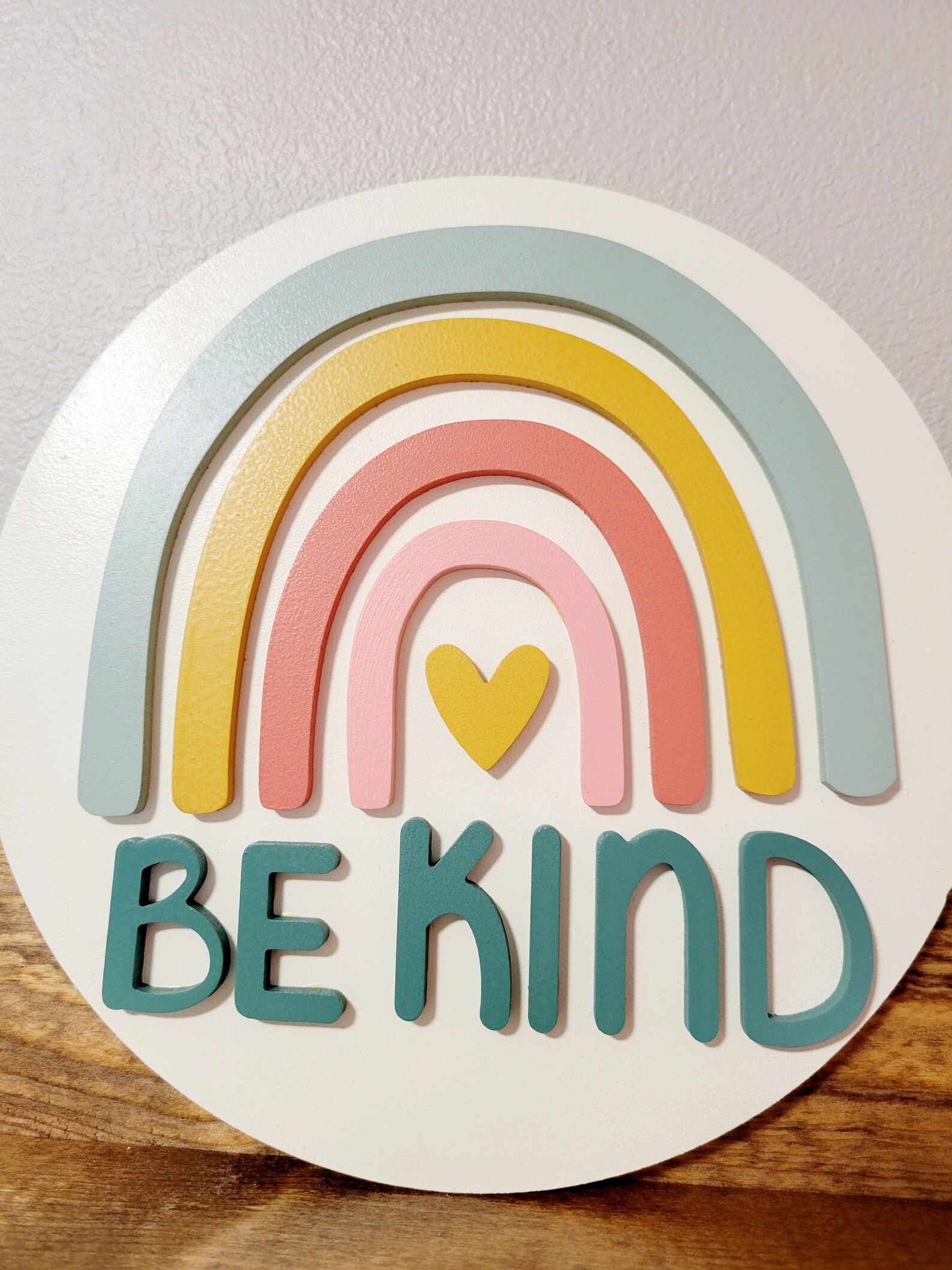 Be You Be Kind Rainbow Decor Bohemian Rainbows Set of 2 - Etsy UK