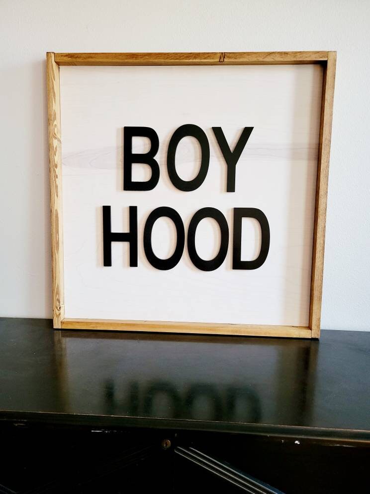 Long Live Boy Hood Sign Set Inspirational Sign Motivational - Etsy