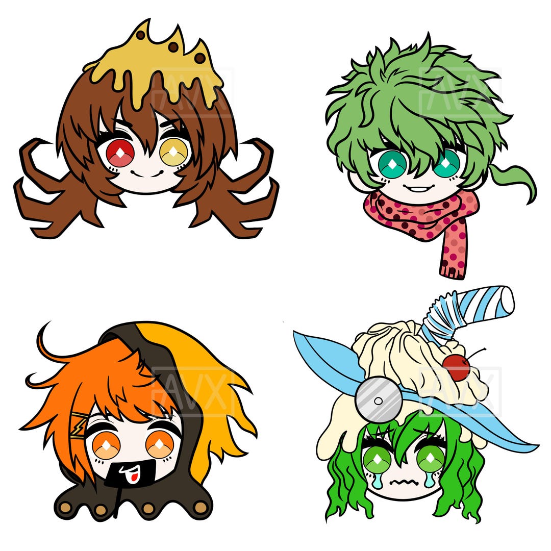 YTTD Floormaster Doll Stickers - Etsy