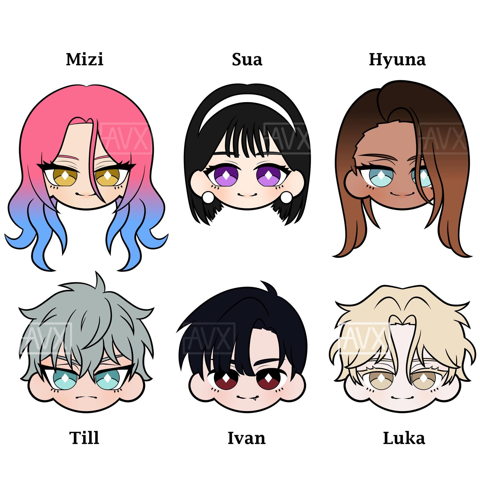 Alien Stage Chibi Stickers - Etsy