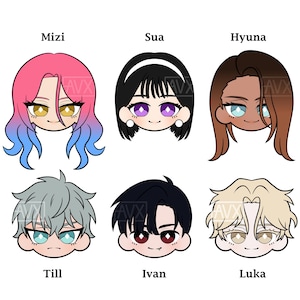 Alien Stage Chibi Stickers - Etsy