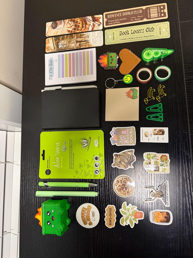 Type A Society Stationery Bundle | Mystery Bookish Bundle 15+ Items Box ...