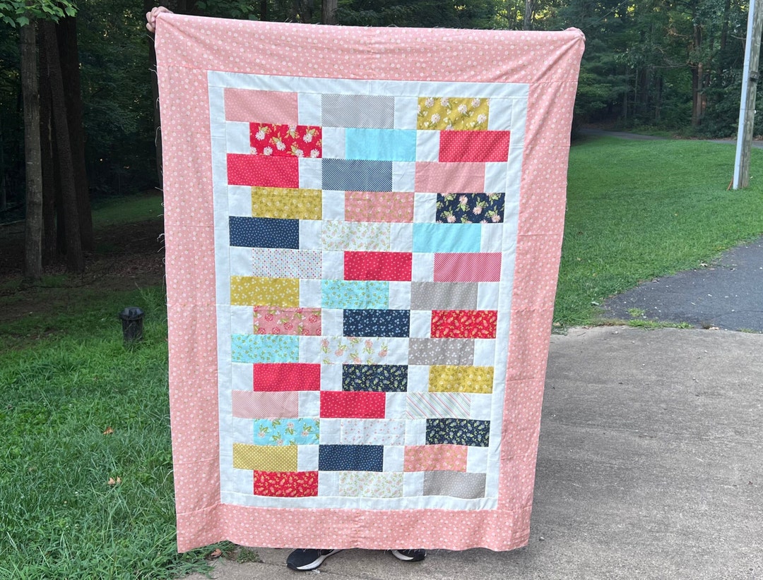 Tumbling Blocks Quilt Pattern (PDF) - Etsy