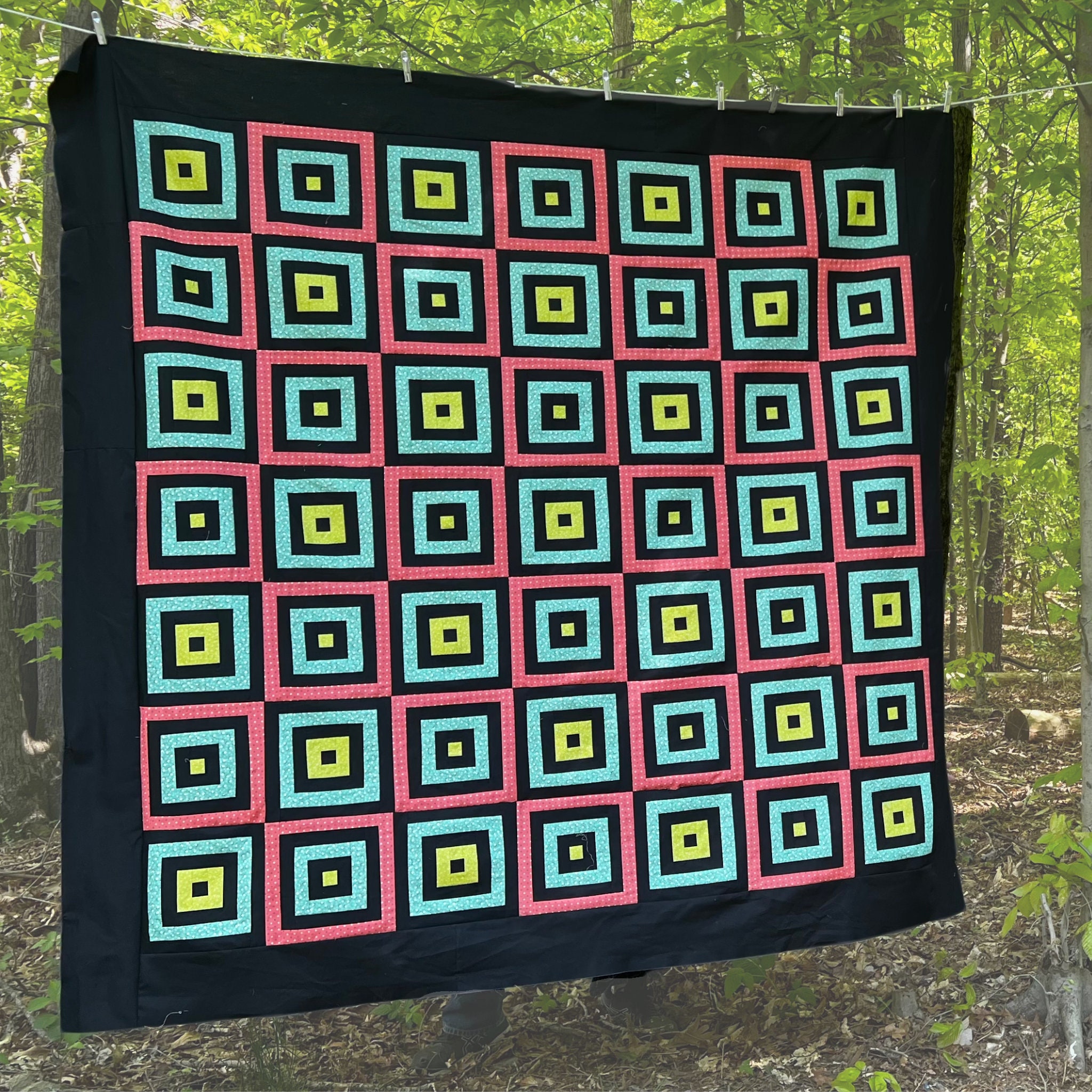 Dancing Squares Quilt Pattern (PDF) - Etsy