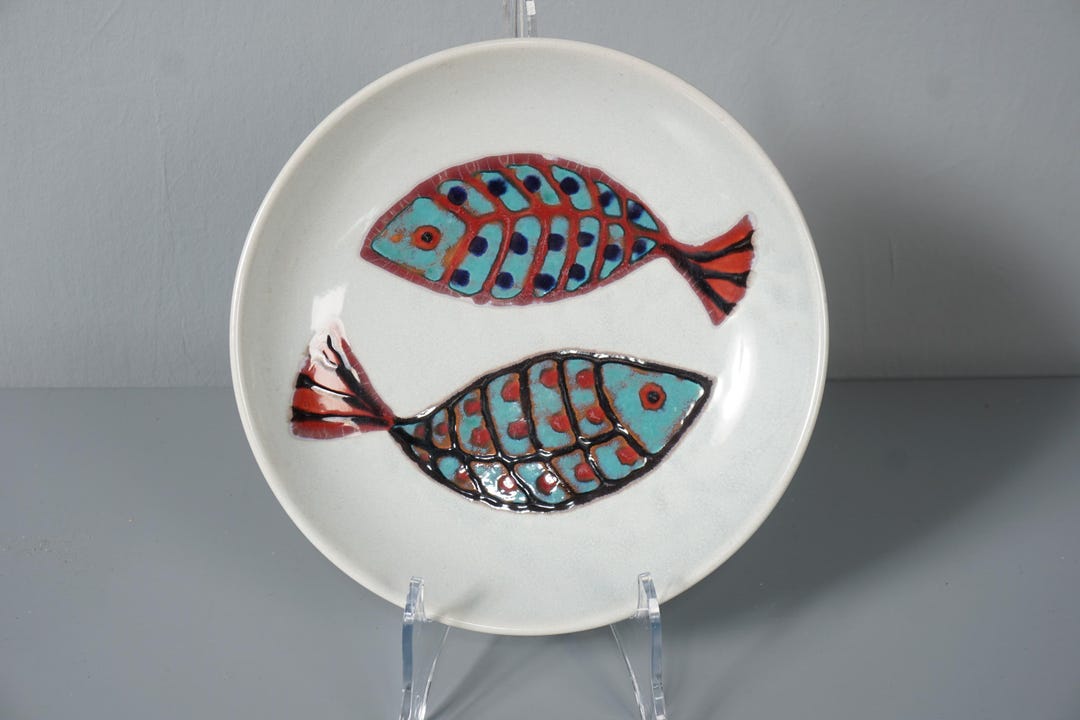 Per BECKMAN Fish Wall Plate 1960s for GUSTAVSBERG Sweden - Etsy