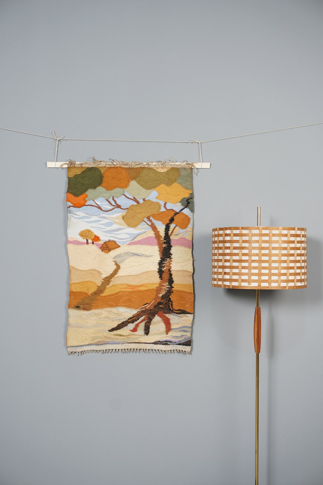 Vintage Wall Hanging From the 60s 70s Tapestry Design Classic - Etsy