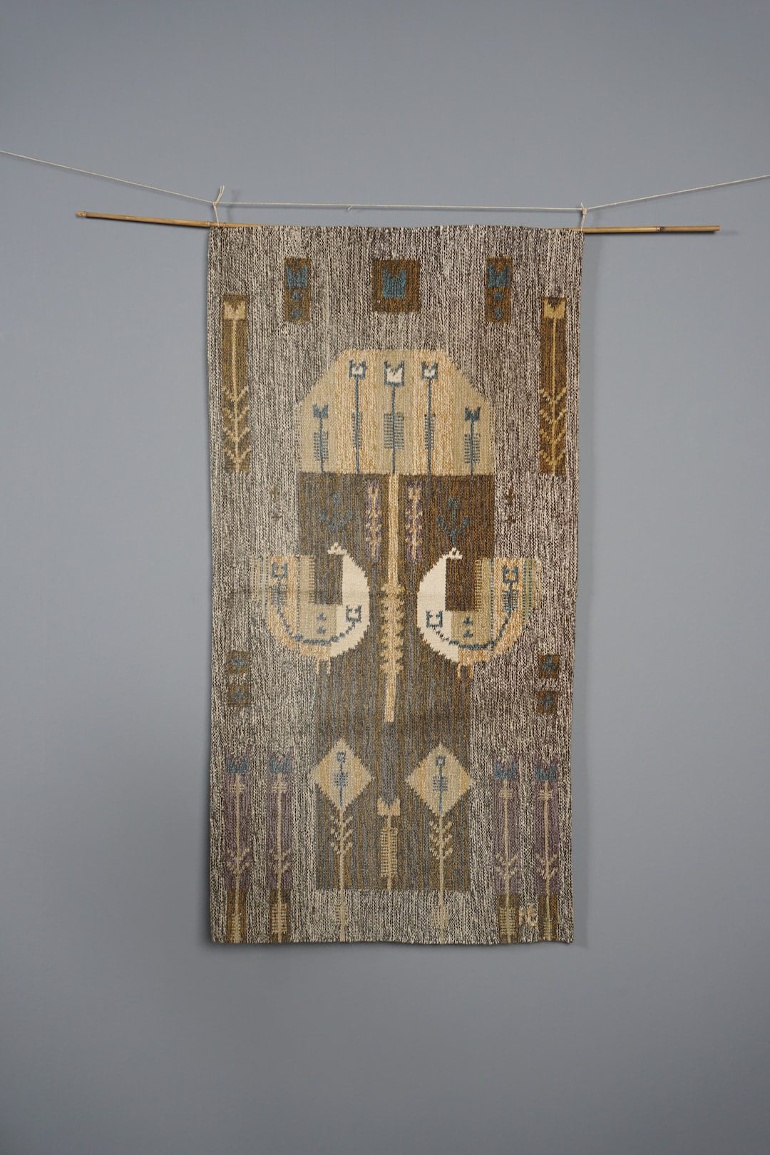 Vintage Wall Carpet EVA NEMETH Hungary 60s 70s Rug Tapestry Carpet 60s ...