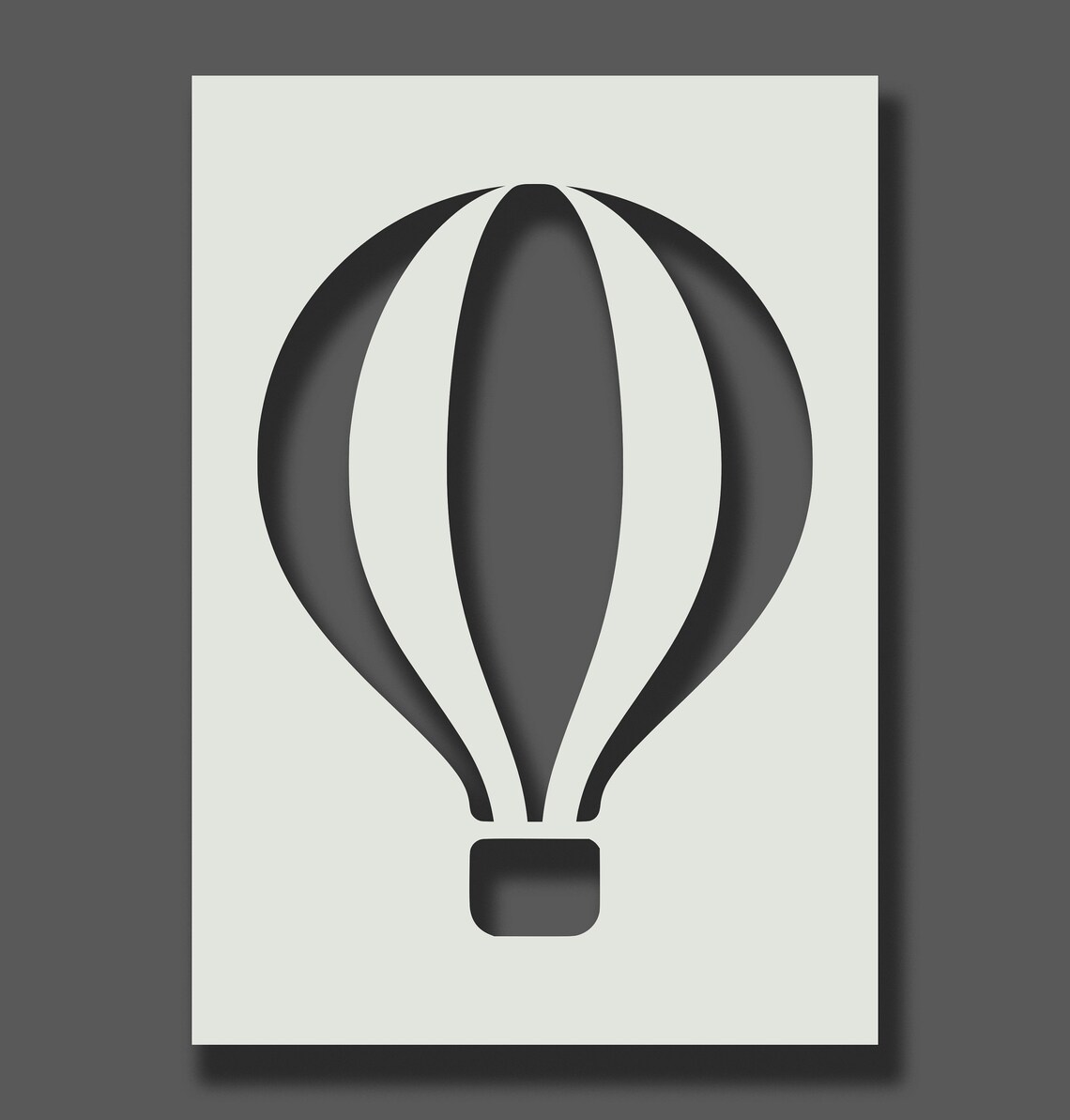 Hot Air Balloon Stencils Reusable Stencils For Wall Art Etsy