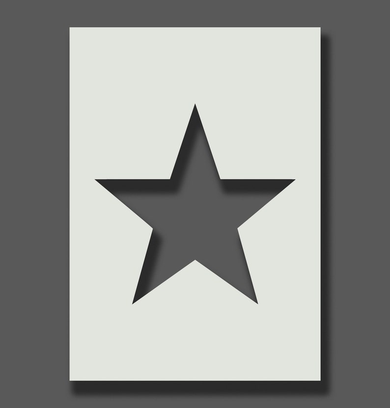 Star Stencils Reusable Stencils for Wall Art Home Décor - Etsy