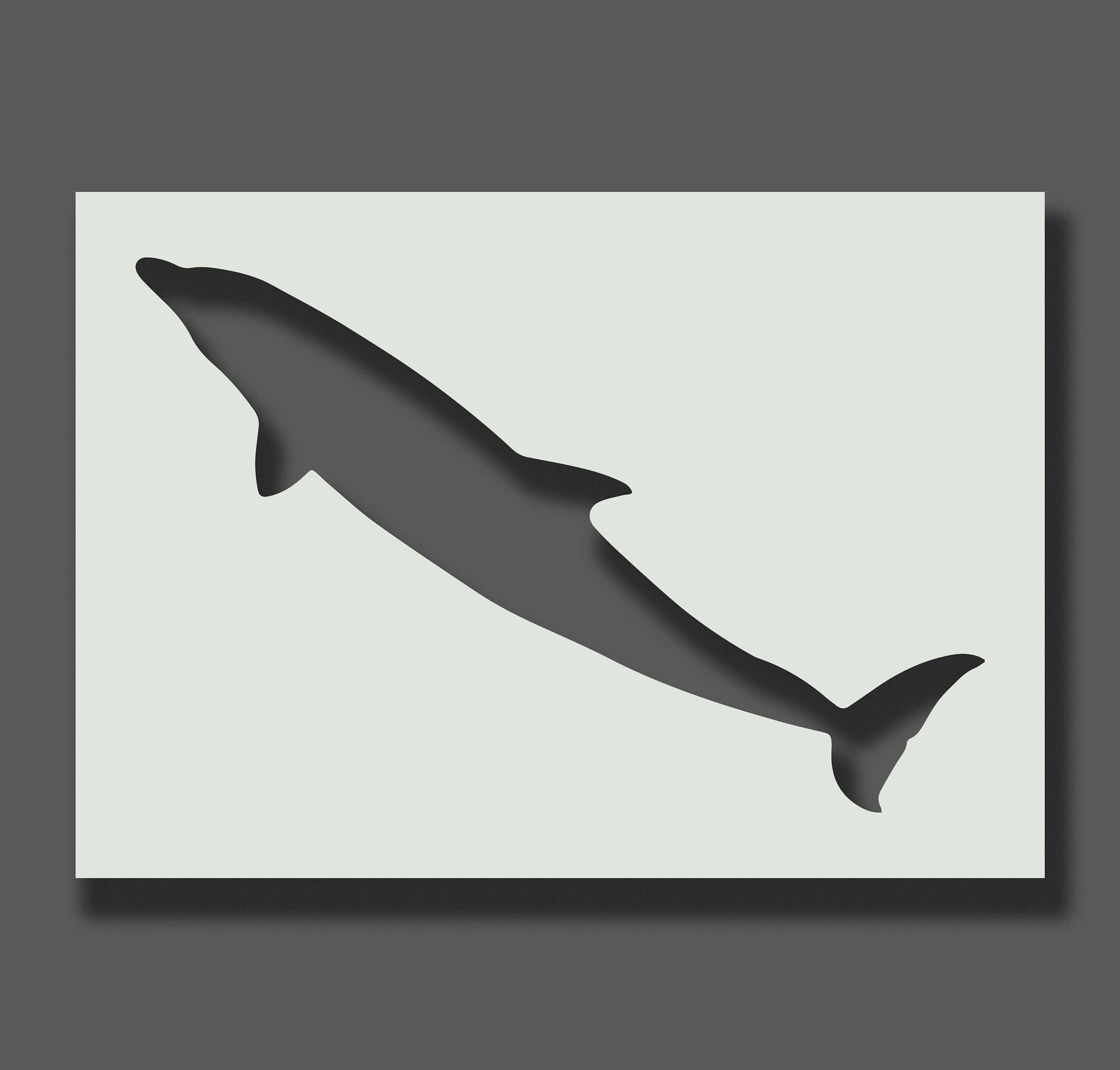 Dolphin Stencils Reusable Stencils for Wall Art Home Décor - Etsy UK