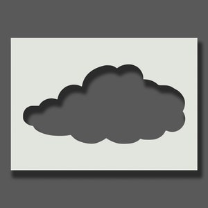 Cloud Stencils Part 1 Reusable Stencils for Wall Art, Home Décor ...