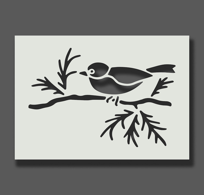 Birds on Tree Branch Stencils Reusable Stencils for Wall - Etsy UK