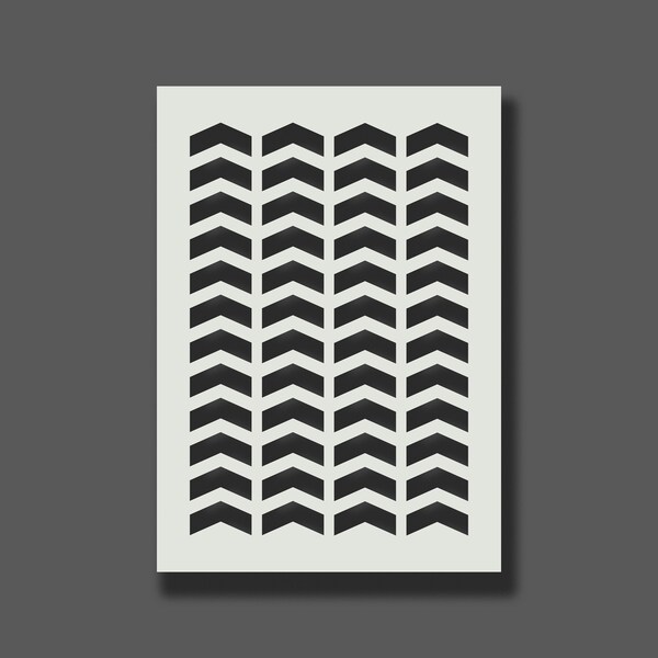 Chevron Painting - Etsy