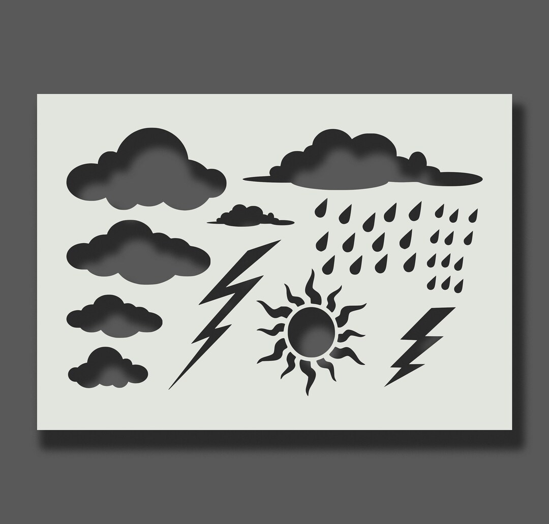 Weather Stencil Reusable Stencils Wall Art, Home Décor, Painting, Art ...