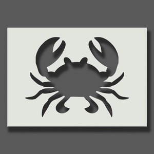 Crab Stencils Reusable Stencils Wall Art Home Décor Painting Art ...