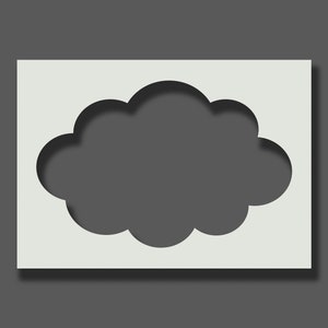 Cloud Stencils Part 1 Reusable Stencils for Wall Art, Home Décor ...
