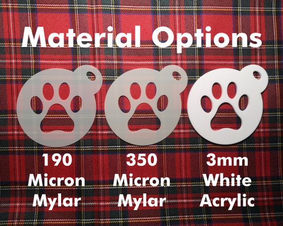 Craft Supplies & Tools F*ck You Coffee Baking Craft reusable stencils ...