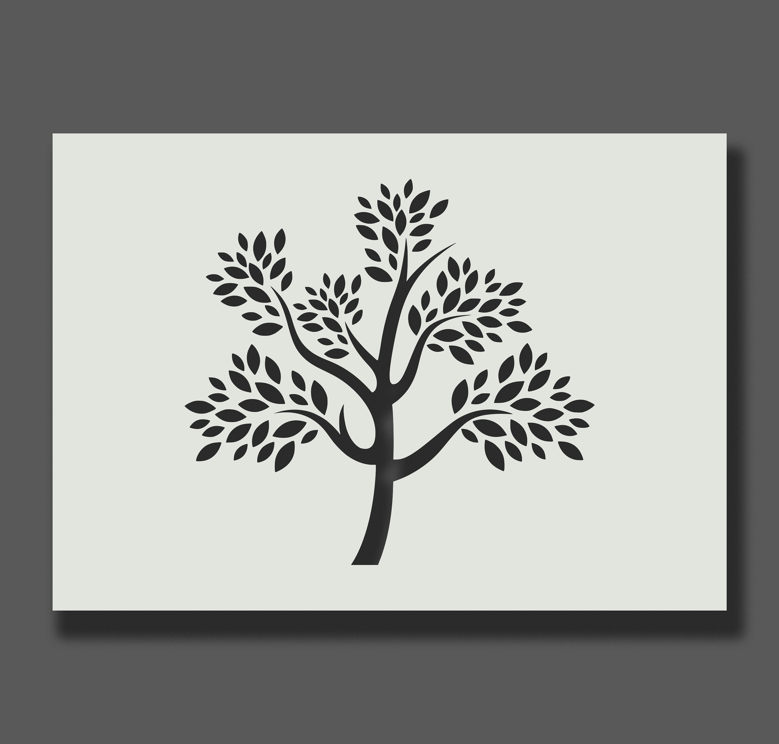 Tree Stencils Reusable Stencils for Wall Art Home Décor - Etsy UK