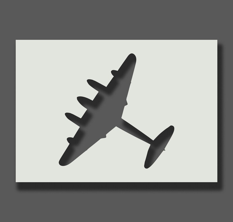 Airplane Stencils Part 1 Reusable Stencils for Wall Art - Etsy