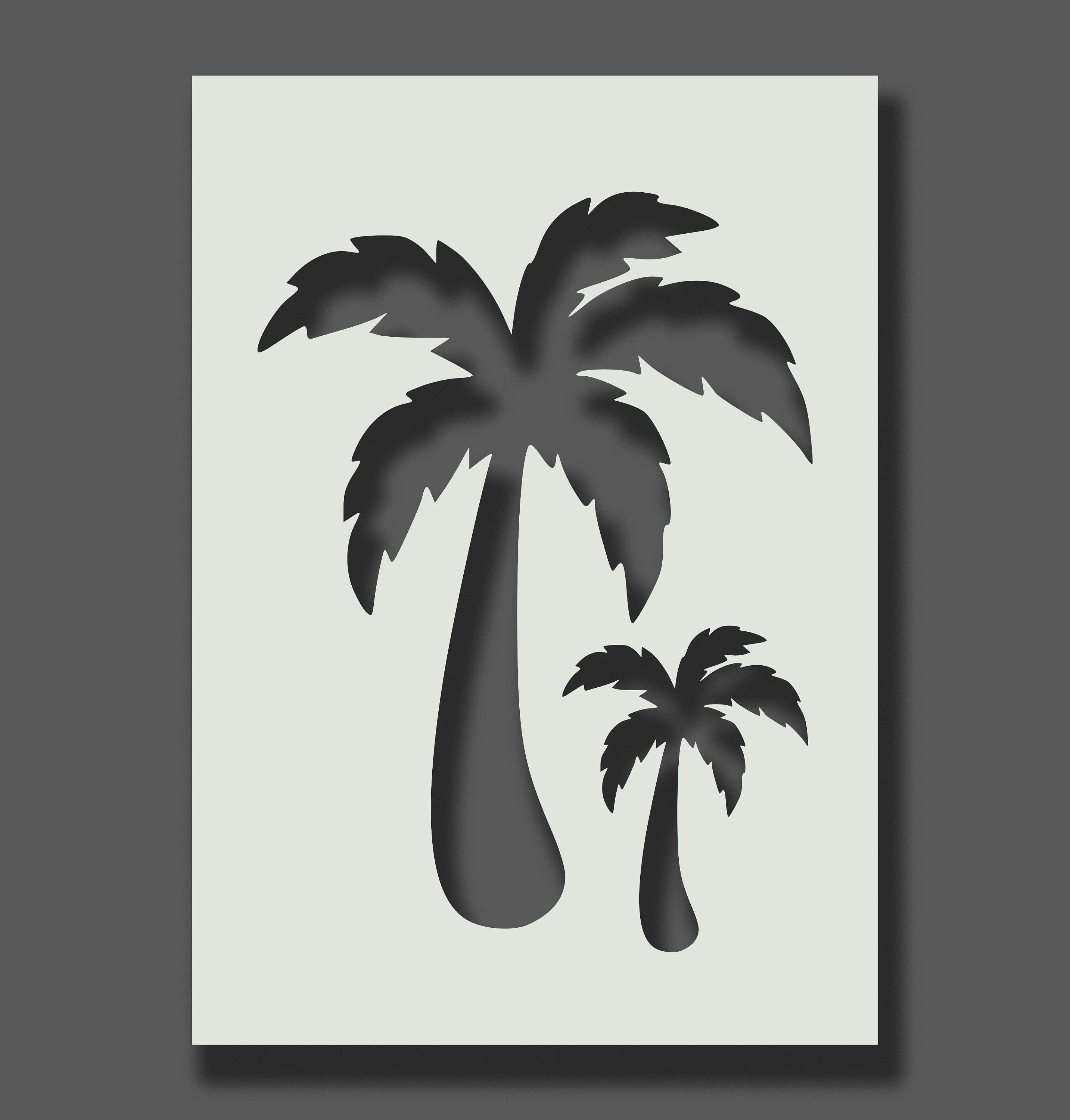 Palm Trees Stencils Reusable Stencils for Wall Art Home - Etsy UK
