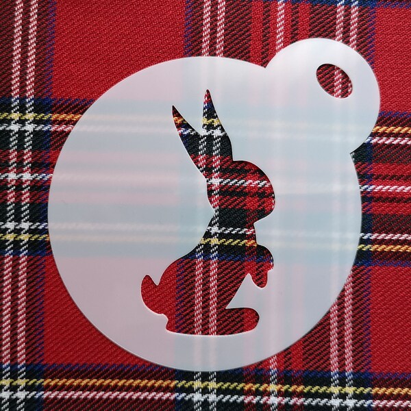 Rabbit Stencil - Etsy