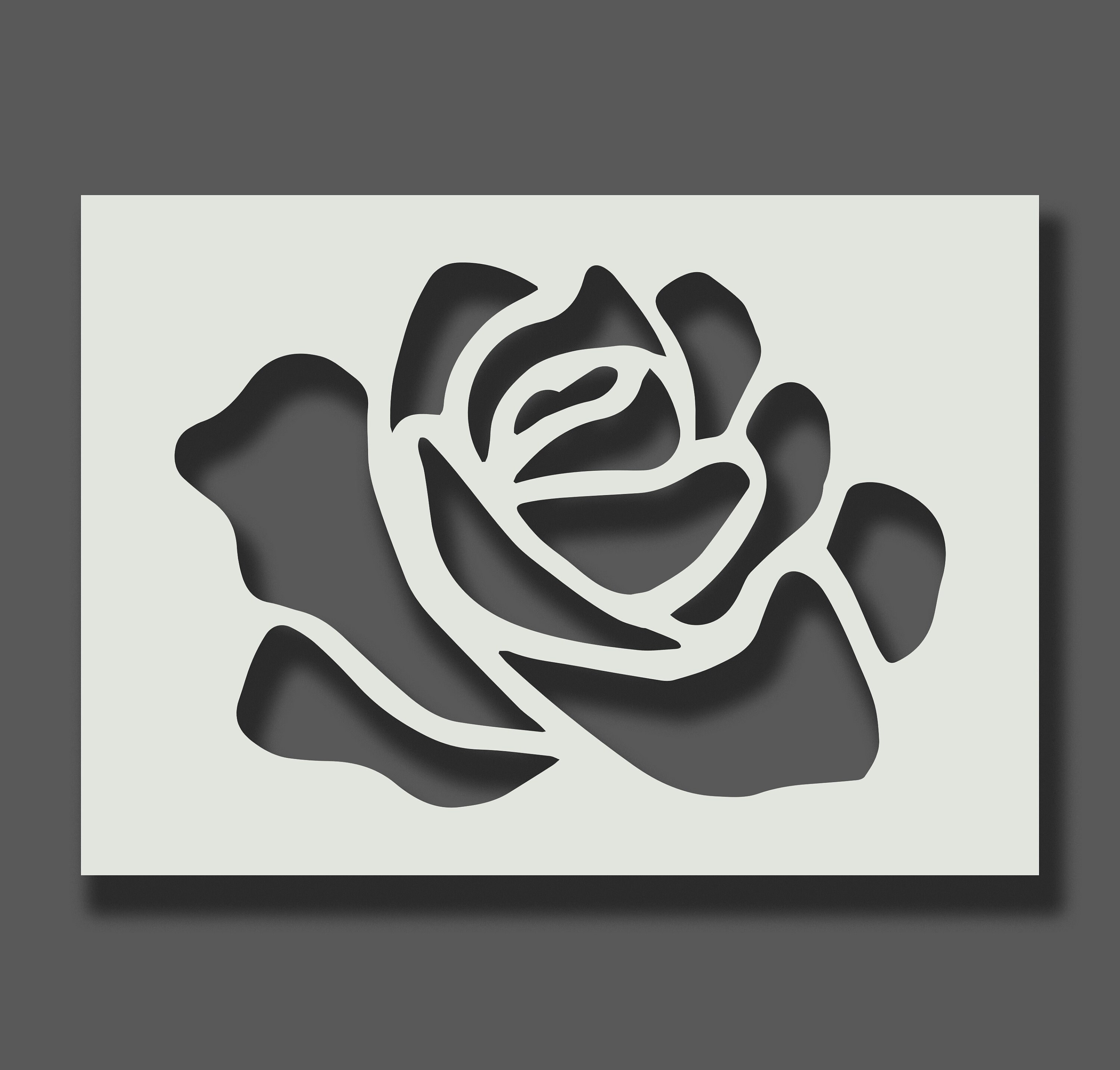 Rose Stencils Reusable Stencils for Wall Art Home Décor - Etsy