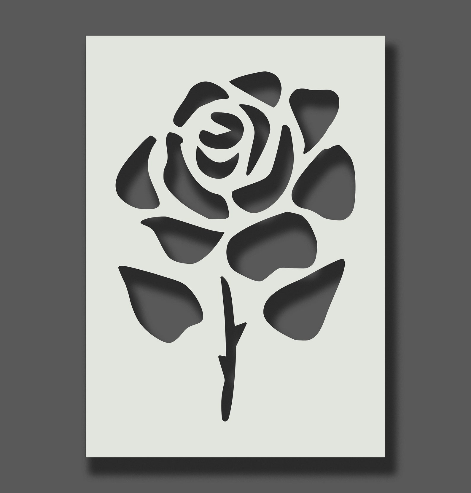 Rose Stencils Reusable Stencils for Wall Art Home Décor - Etsy