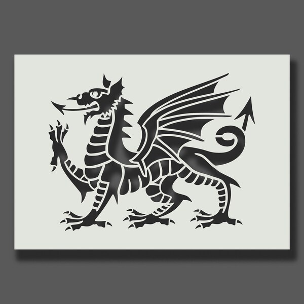 Welsh Dragon - Etsy