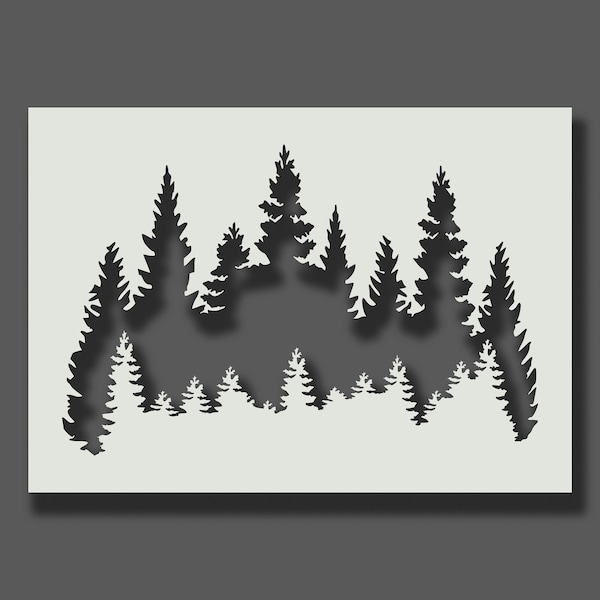 Tree Wall Stencils - Etsy