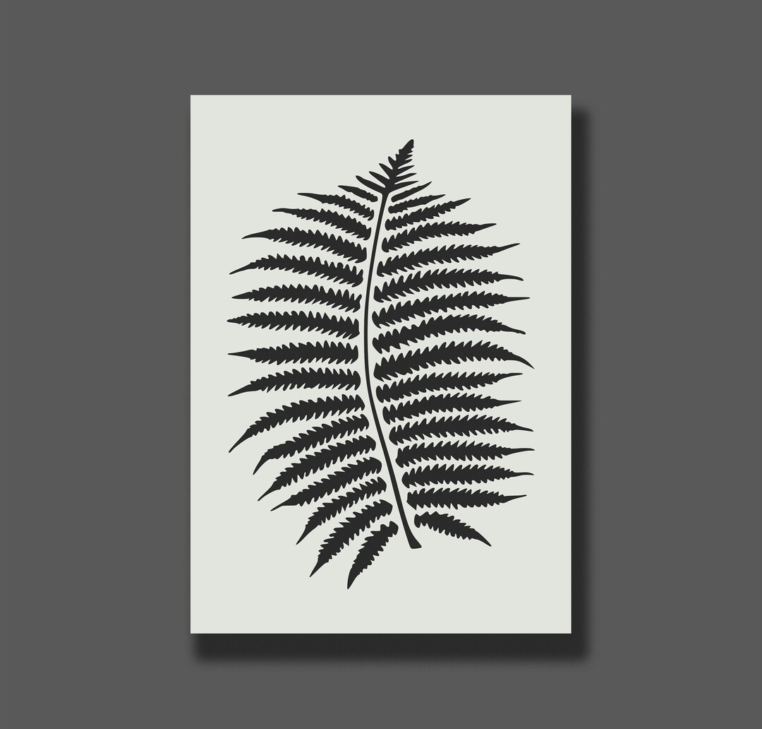 Fern Stencil Reusable Stencils for Wall Art, Home Décor, Painting, Art ...