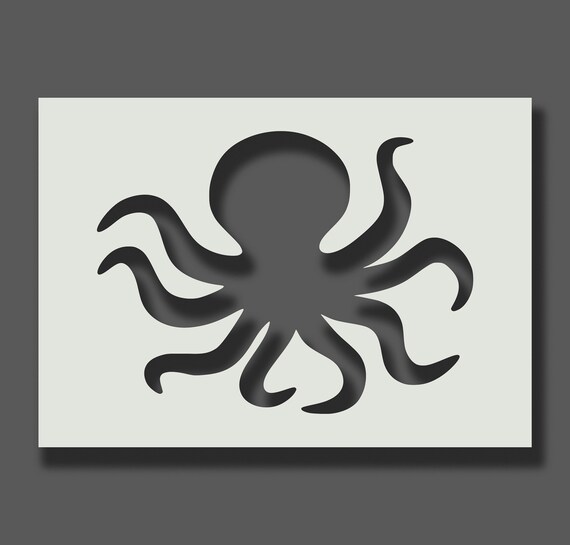 Octopus Stencil Designs