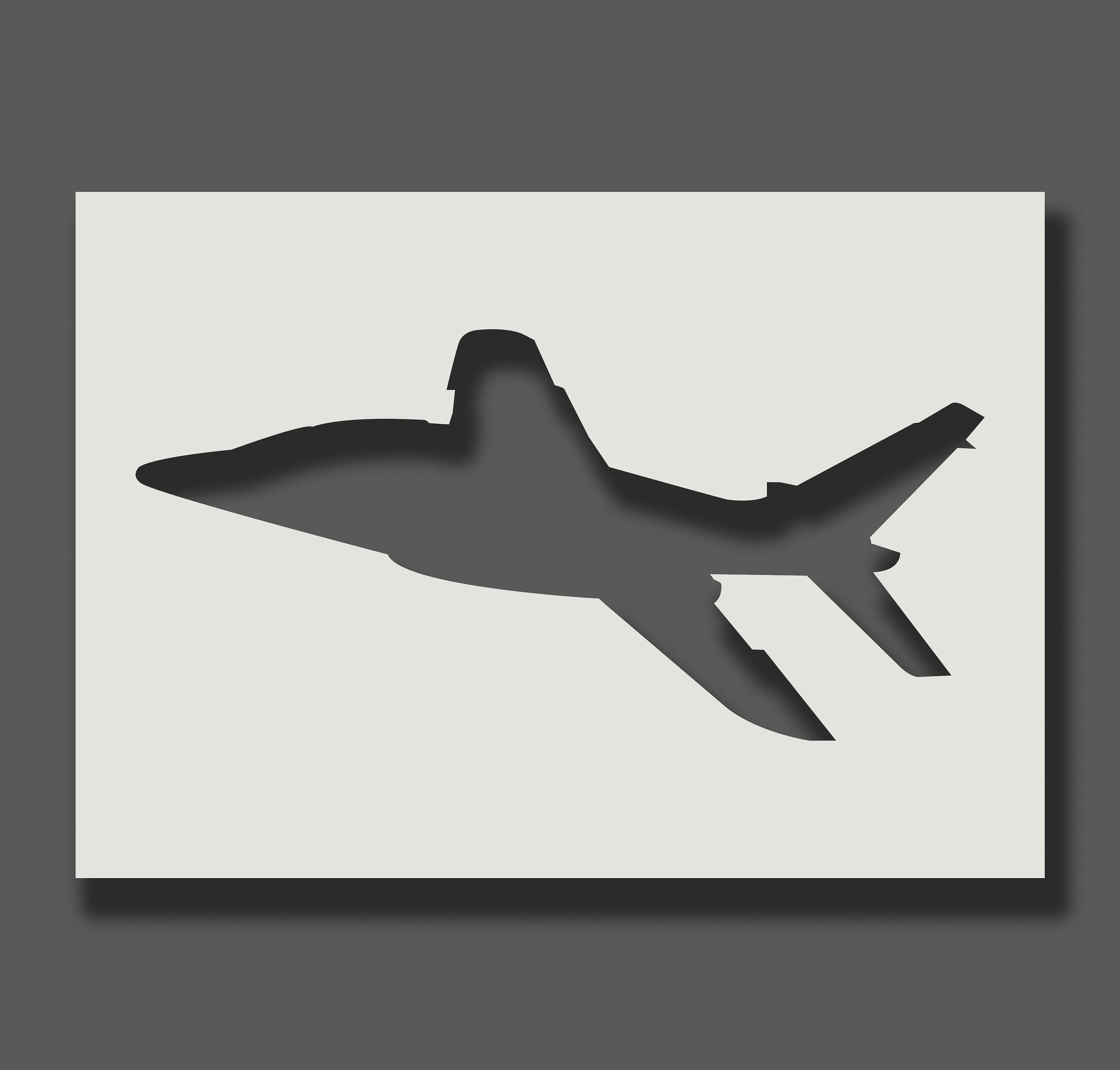 Airplane Stencils Part 1 Reusable Stencils for Wall Art | Etsy UK