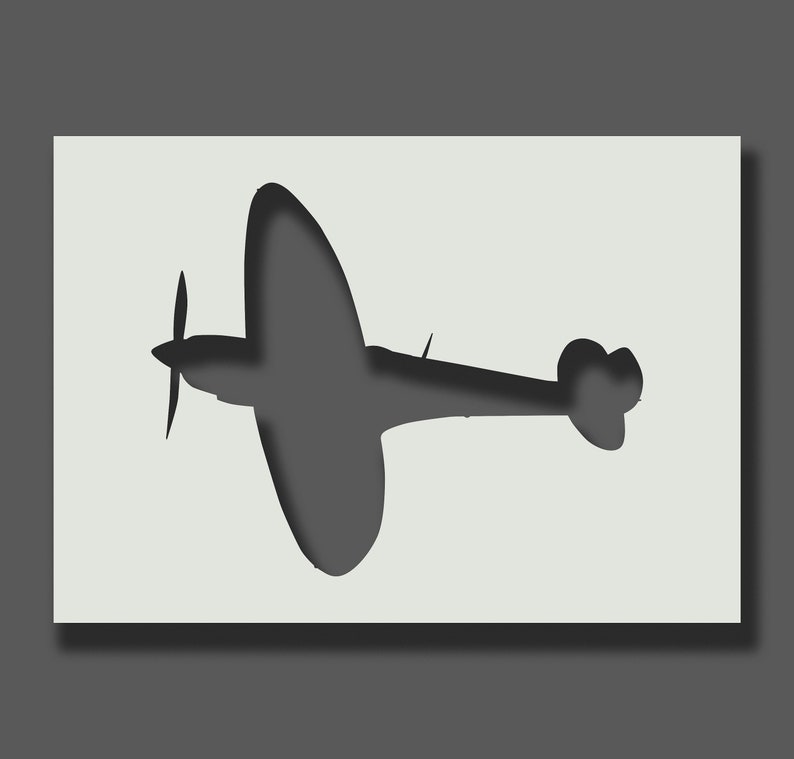 Airplane Stencils Part 1 Reusable Stencils for Wall Art - Etsy