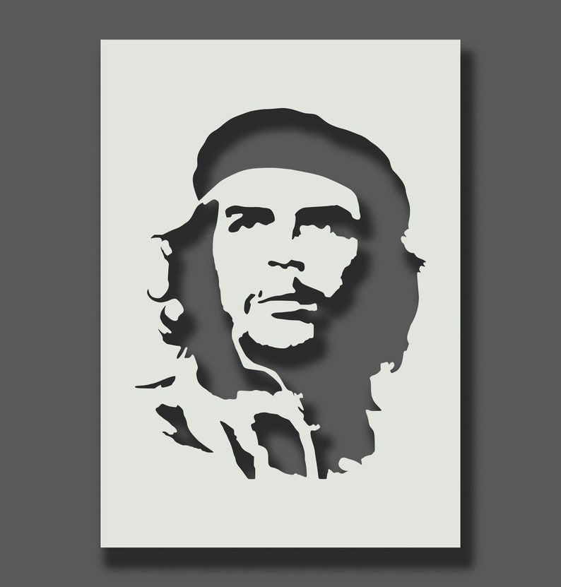 Che Guevara Stencils Reusable Stencils for Wall Art Home - Etsy