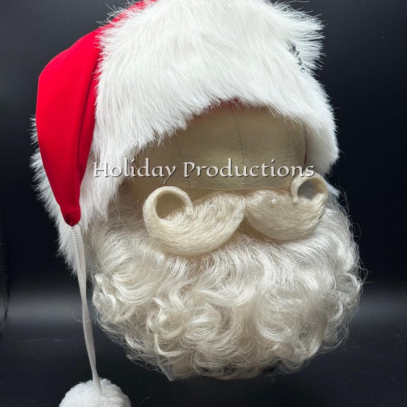 Realistic Santa Beard - Etsy