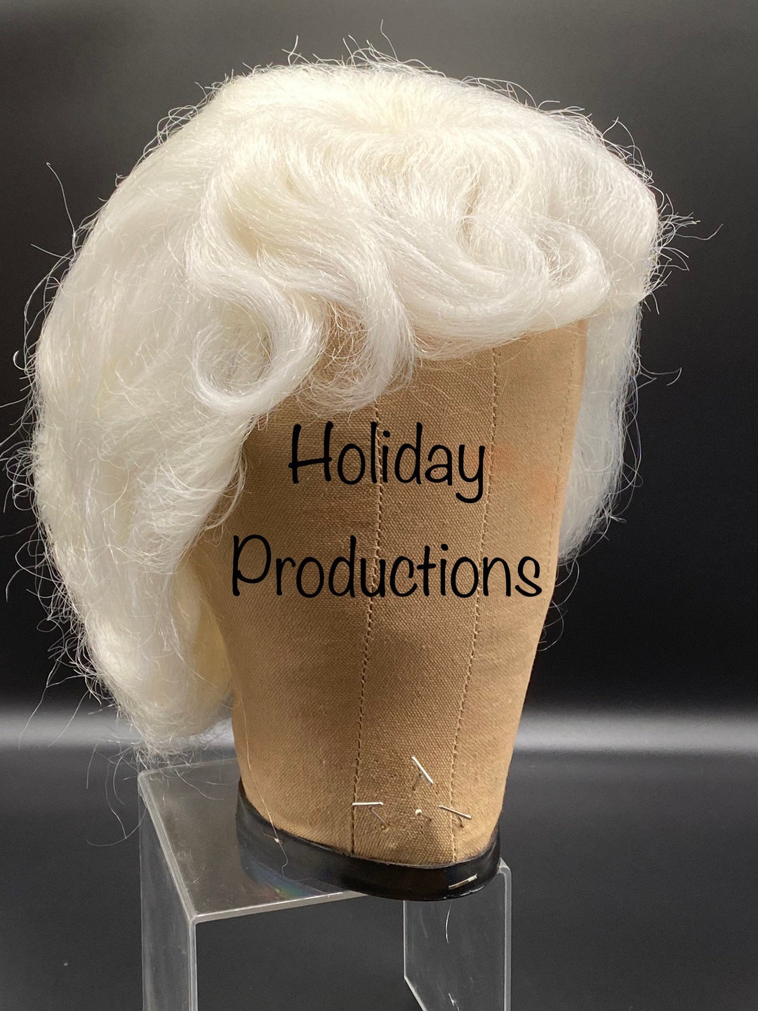 Deluxe Theatrical Quality 100% YAK Santa Claus Wig Mrs Claus Costume ...