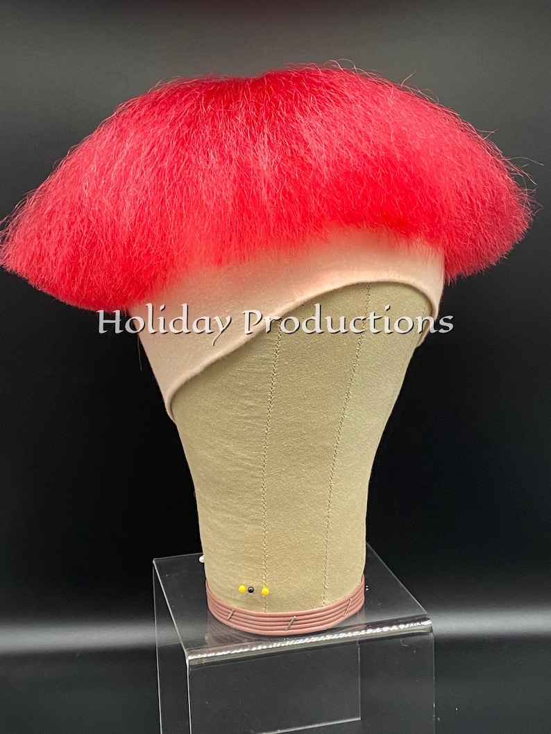 Ringling Style Deluxe Professional YAK CIRCUS CLOWN Moe Wig Red New ...