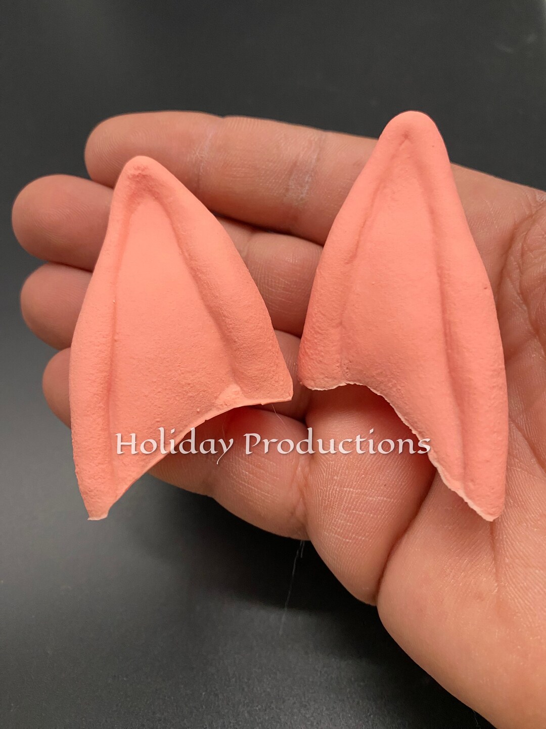 Prosthetic Latex Santa’s Elf Ears Makeup Appliance Christmas Costume ...