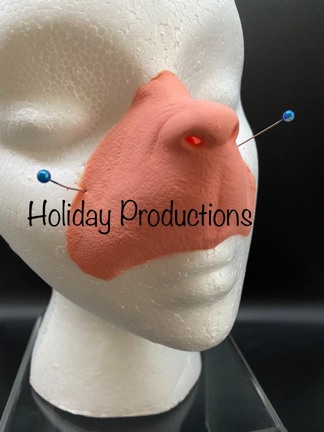 Final Quantity Christmas Grouch Elf Who Nose Cindy Latex Appliance ...